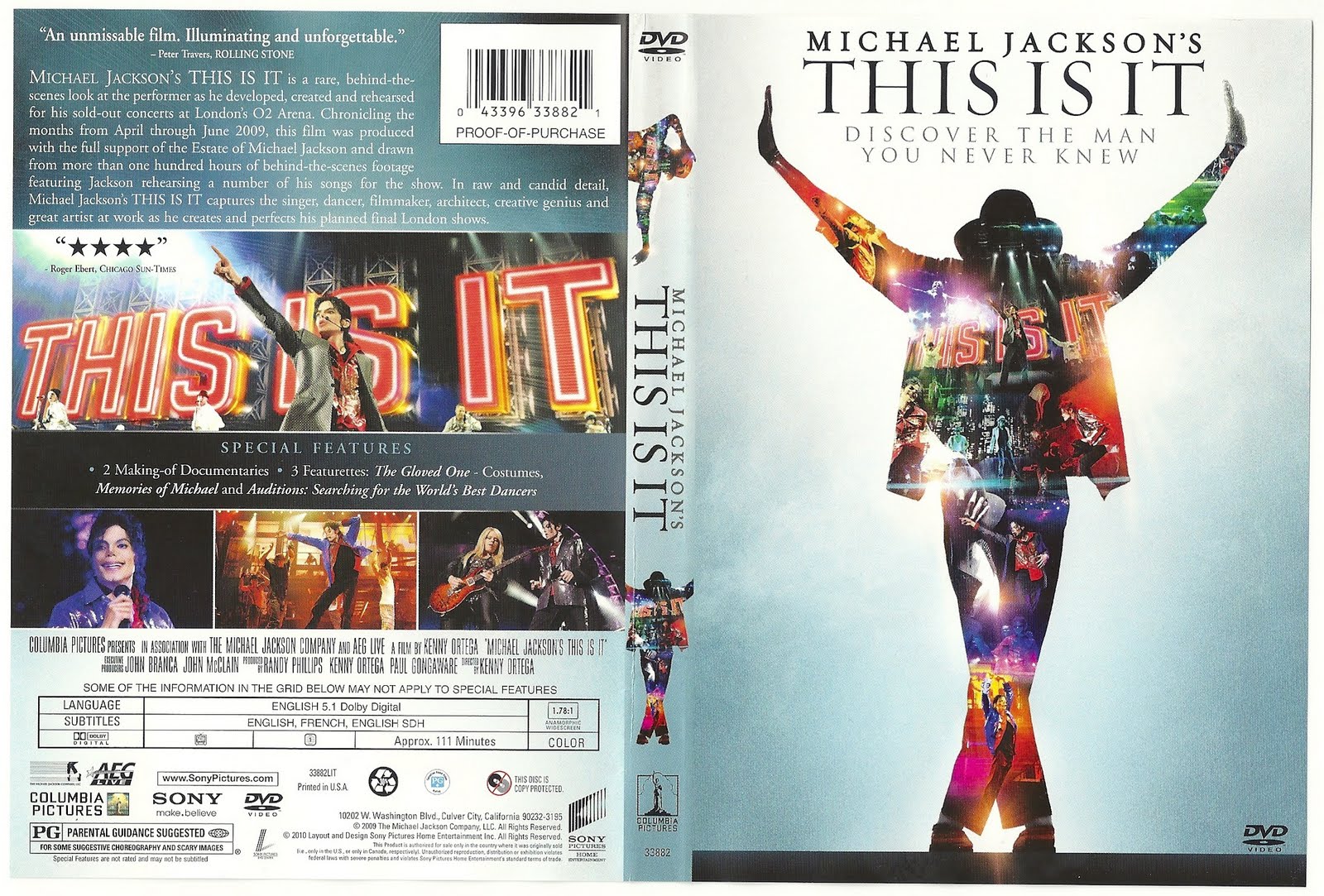 DVD Lables: this is it